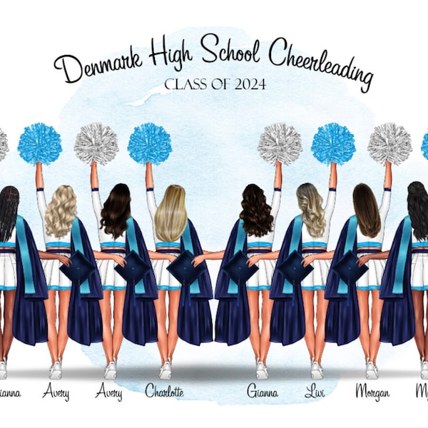 Senior Cheer Gift Cheerleader Graduation Gift Cheer Girl Graduation ...