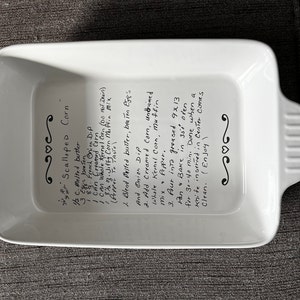 Engraved Baking Dish Personalized Casserole Pan & - Etsy