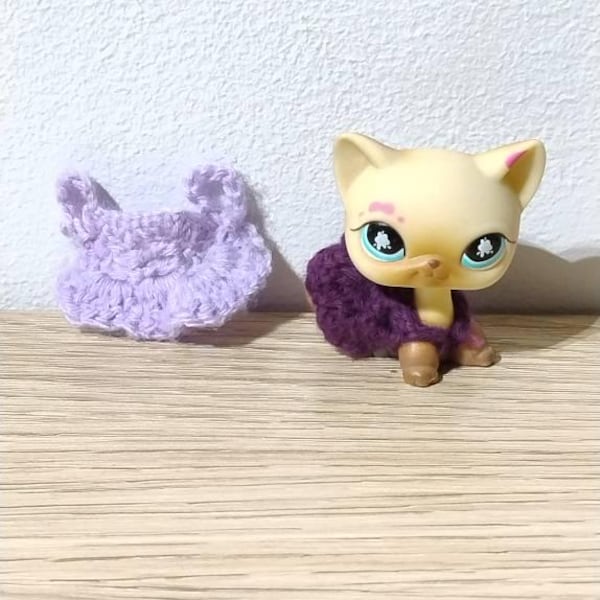 LPS Littlestpetshop Crochet Pattern Mushroom Outfit (hat & Dress) - Etsy