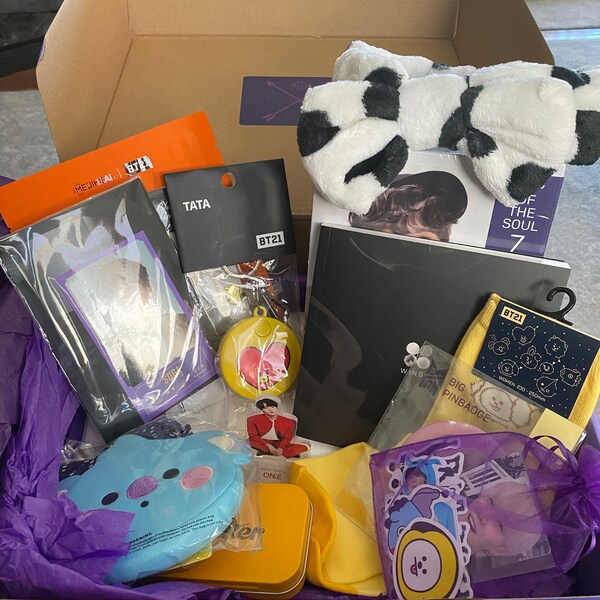 BTS Official Merch Box - Etsy