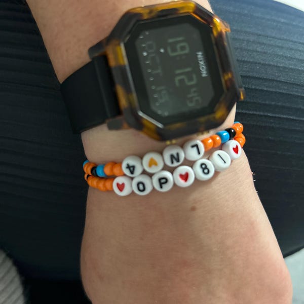 F1 Bracelet | Team Name | Driver Name | Formula One | Fully ...