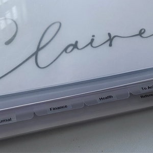 Ruler Page Marker Pocket Personal A6 A5 Discbound - Etsy UK
