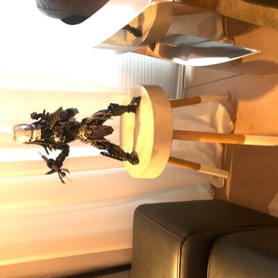 Predator Life Size Alien Vs Predator Handmade Recycled Metal Art ...