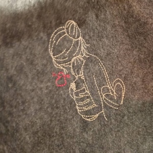 Pinky Promise Love Heart Embroidery Design 4X4 Hoop Machine Embroidery ...