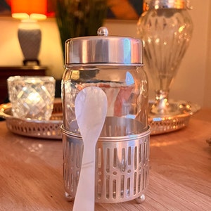 Vintage Little White Enamel Kitchen Spoon Rack for Children, Mini Wall ...