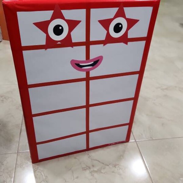 Numberblocks Glasses 1-10 Party Favor/photo Prop Svg, Png - Etsy