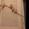 Personalized Bookmark / Wire Bookmark / Book Lover's Gift - Etsy