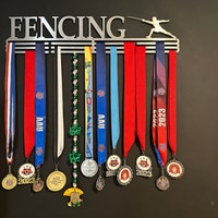 Fencing Allied Medal Hanger Holder Display Rack - Etsy