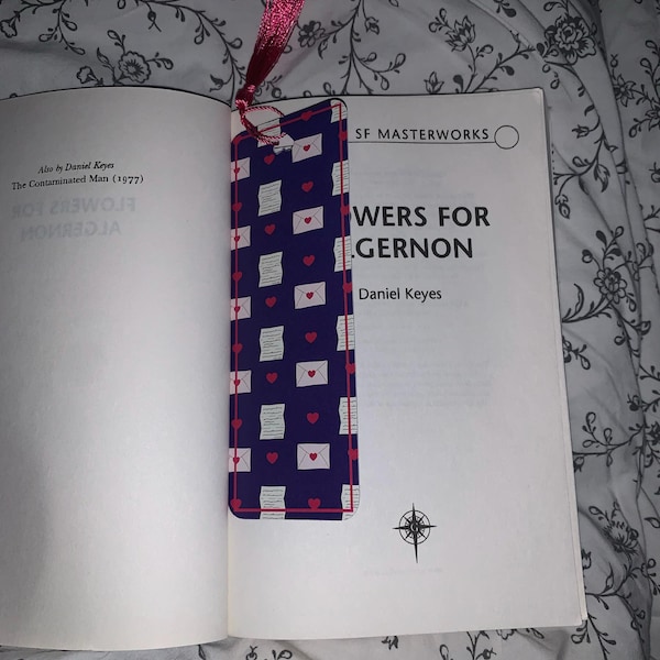 Stack of Books Bookmark | Bookmark With Tassel | Mushrooms Design ...