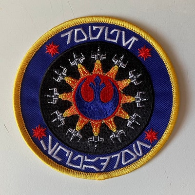 Star Wars X-wing Rogue Squadron classic 4 Patch in Aurebesh Rogue One ...