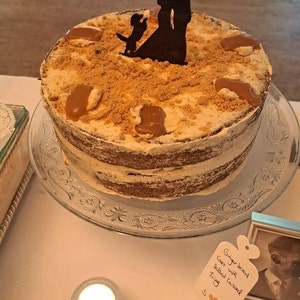 Samoyed Wedding Cake Topper - Etsy