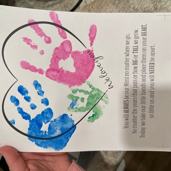 End of School Handprint Craft for Kids, DIY Kid Craft, Last Day of ...