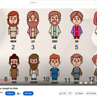 12 Tribes of Israel Clip Art - Tribes of Israel - Bible Based - Bible ...
