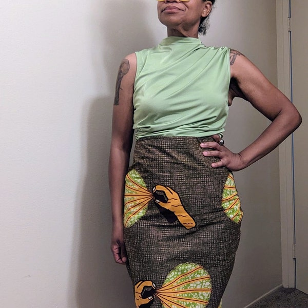 Batik Pinafore Dress, African Print Dress, Colourful Summer Dress ...