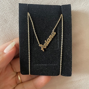 Custom Dainty Name Necklace, Minimalist Necklace, Perosonalized Name ...