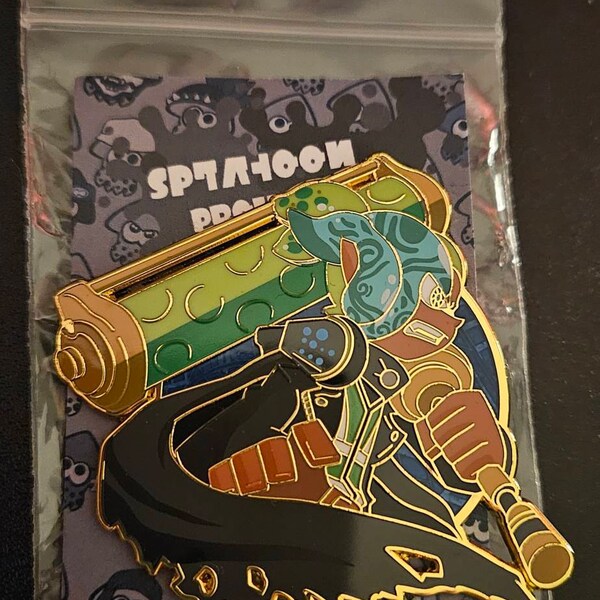 Splatoon Pin - Etsy