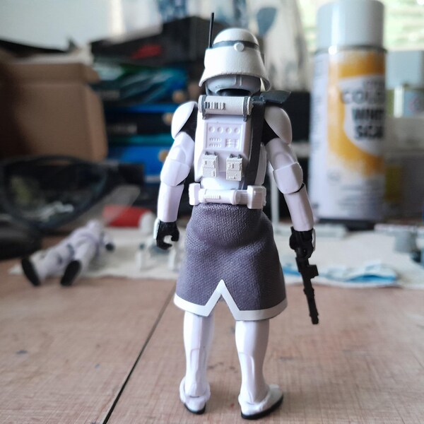 1:12/18/6 Scale Clone Trooper Fireball Accessory Pack Unpainted Kit ...