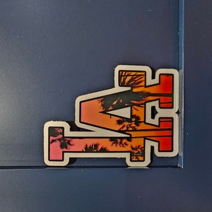 Los Angeles Sticker - Etsy