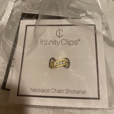 Infinity Clips Necklace Shortener, Chain Shortener, Clasp for Necklace ...