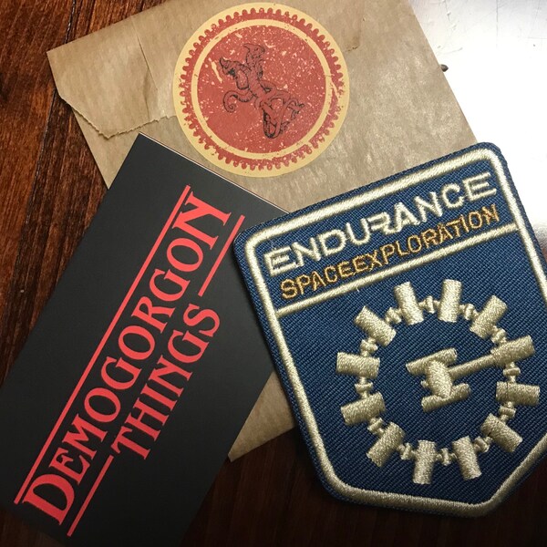 Interstellar Endurance Crew Uniform Patch Embroidered Sew on Iron on ...