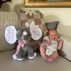 Personalized Stuffed Husky, Personalized Baby Gift,birth Announcement ...
