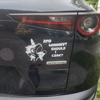 Set of 4 Family Blue Vinyl Decal, Bumper Sticker, Waterproof Vinyl ...