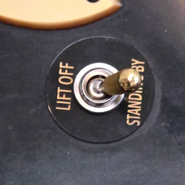 Gold Knurled 3 Way Toggle Switch Tip Gibson Style 8/32 USA Style ...