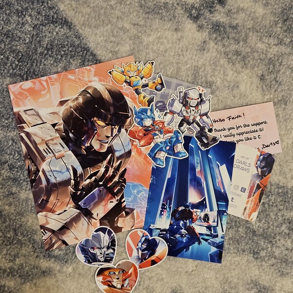 Soundwave & Laserbeak | Transformers Skybound Print - Etsy