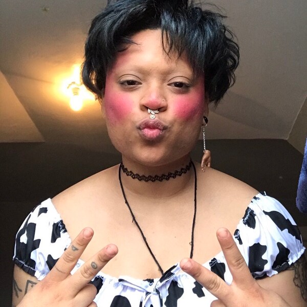 Handmade Cow Print Two Piece Set - Etsy