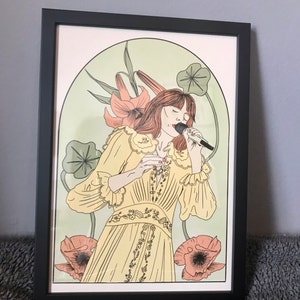 Florence Welch Florence and the Machine Art Nouveau Inspired ...
