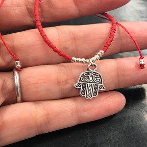 Small Hamsa Hand Charms Lovely Ornate Little Dark Silver Hand of God ...