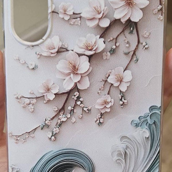 Smiley Faces Phone Case Pastel Bumpy Happy Face Cover for iPhone 16, 15 ...