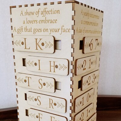 The Riddle Puzzle Box - Etsy