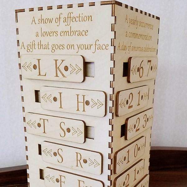 The Riddle Puzzle Box - Etsy