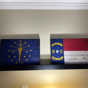 Arizona Wood Flag Flags Rustic Flags the Copper State Phoenix - Etsy