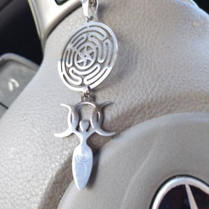 Atomic Whirl Necklace, Bohr Atom Nuclear Atheist Symbol Charm Pendant ...