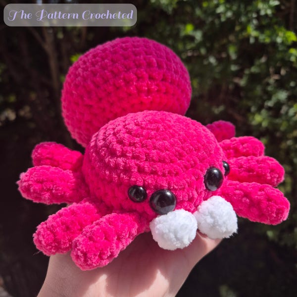 Spider Plush Rainbow Low Sew Crochet Pattern 2 in 1 Bundle Mom & Baby ...