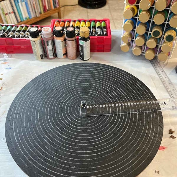 Mandala Ruler Tool Mandala Dot Art Concentric Circle Maker - Etsy