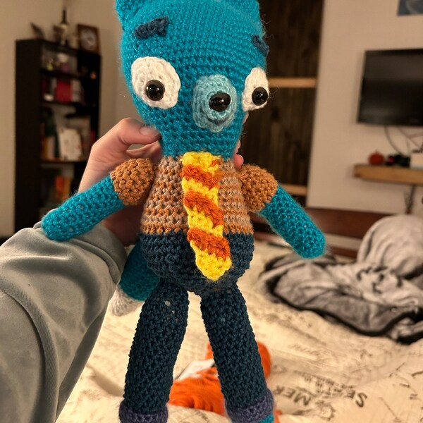 CROCHET PATTERN Fig the Fox and Stick the Caterpillar From Tumble Leaf ...