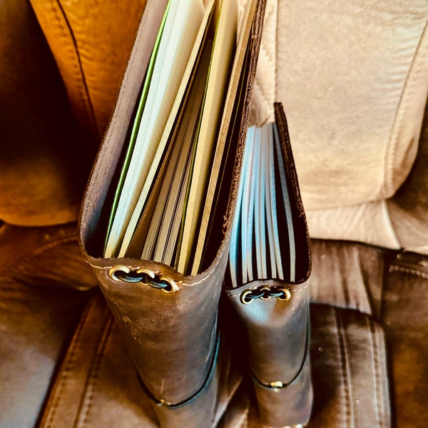 Custom Traveler's Notebook, Leather Travel Journal, Adventure Journal ...