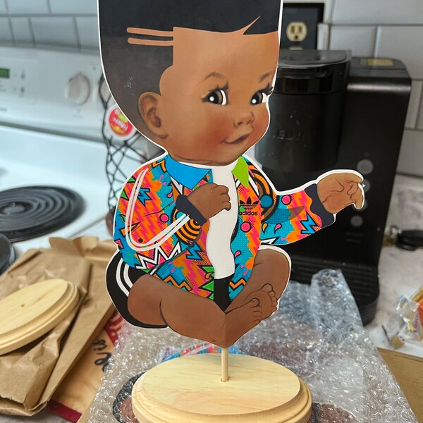 Hip Hop Baby Boy Centerpieces, Fresh Baby Prince Cut Outs, Prince Fresh ...