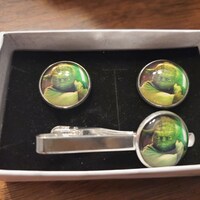 Civil War Captain Cufflinks Mens America Superhero Geek Nerd Cufflinks ...