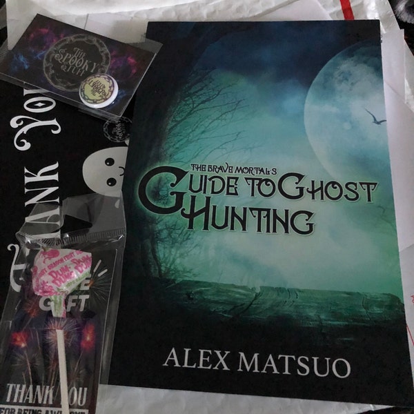 Ghost Notebook, Ghost Journal, Ghost Planner, Halloween Notebook, Goth ...