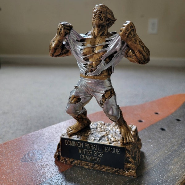 Hulk Monster Trophy Weightlifter- Salesman of the Year- Free Engraving ...
