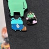Cute Bizness Frog Enamel Pin, Cartoon Animal Lapel Pin, Hard Enamel Tie ...