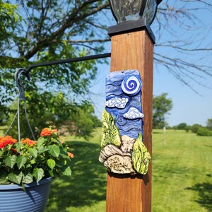 Peace Sign Garden Art, Stone Wall Art, Cast Stone Sculpture - Etsy