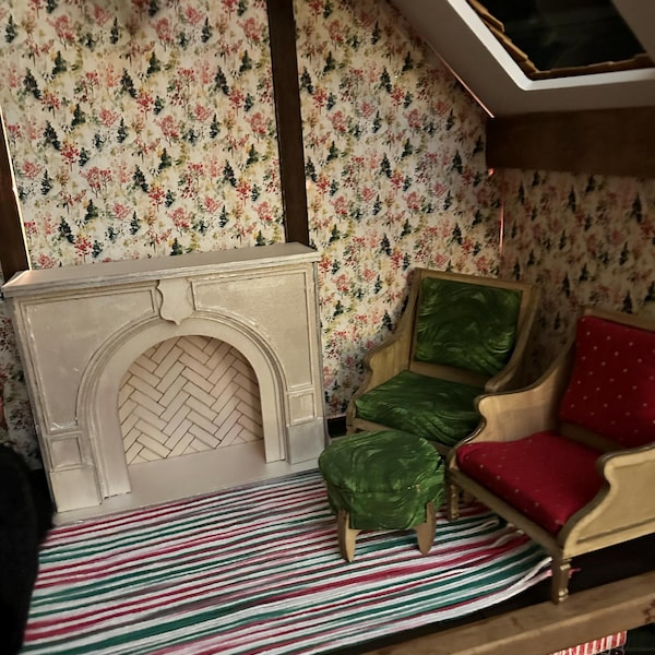 Outdoor Garden Furniture Kit 5 Pieces 1:12 Scale Miniature DIY KIT ...