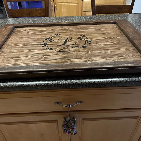 Tray or Tray W Legs, Custom Stove Cover, CUSTOM Sizes, Gas Stove Cover ...