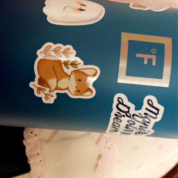 Fox Vinyl Sticker, Best Friend Gift Ideas,laptop Stickers Cute,fox ...