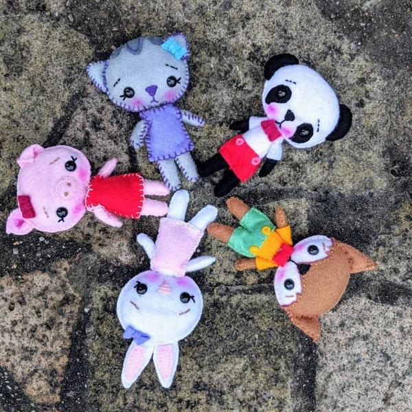 Pocket Pets Pdf Pattern - Complete Set of 5 - Etsy